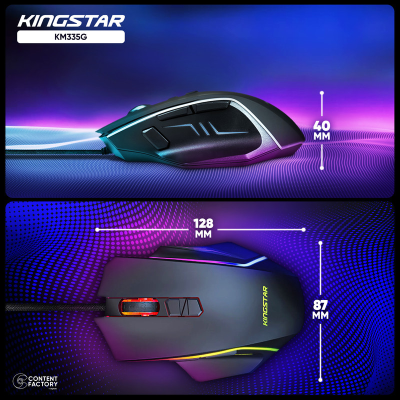 قیمت و خرید ماوس مخصوص بازی کینگ استار مدل KM335G