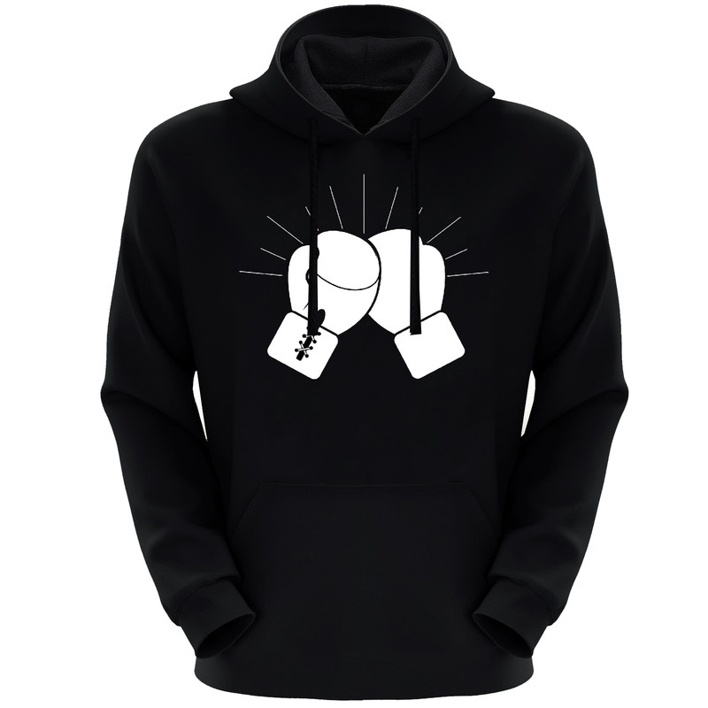 قیمت و خرید هودی مردانه مدل بوکس S163 رنگ مشکی