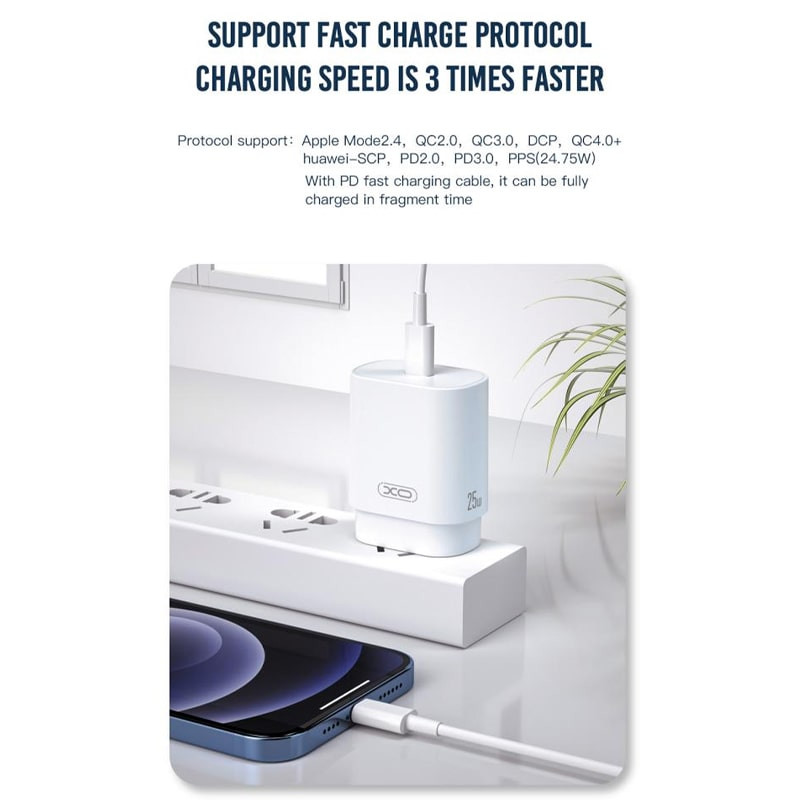 قیمت و خرید شارژر دیواری ایکس او مدل XO-L91