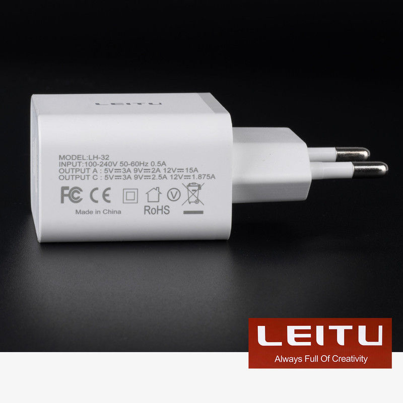 قیمت و خرید شارژر دیواری 22.5 وات لیتو مدل LH -32 به همراه کابل تبدیل MicroUSB