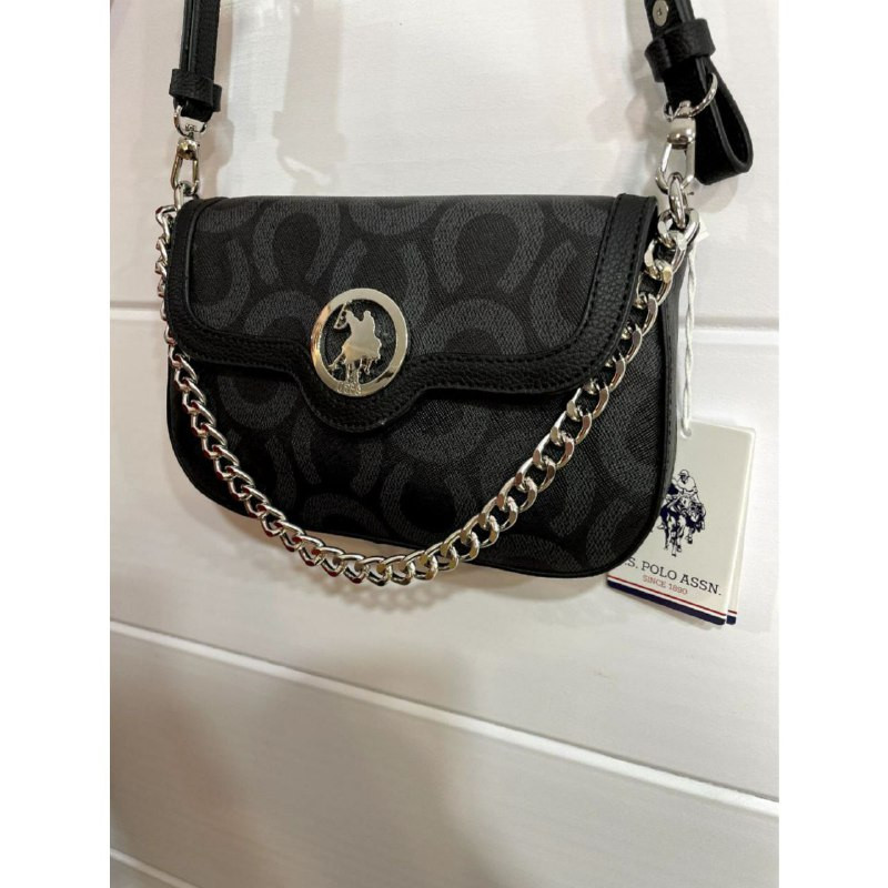 قیمت و خرید کیف دوشی زنانه یو اس پولو کد 5473