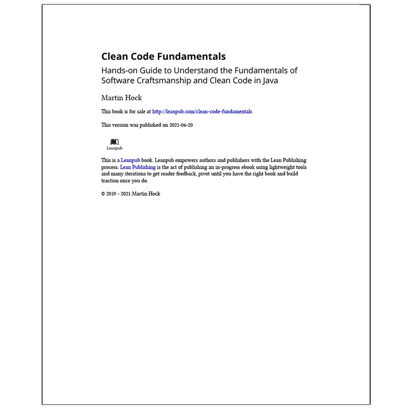 قیمت و خرید کتاب Clean Code Fundamentals اثر Martin Hock انتشارات رایان ...