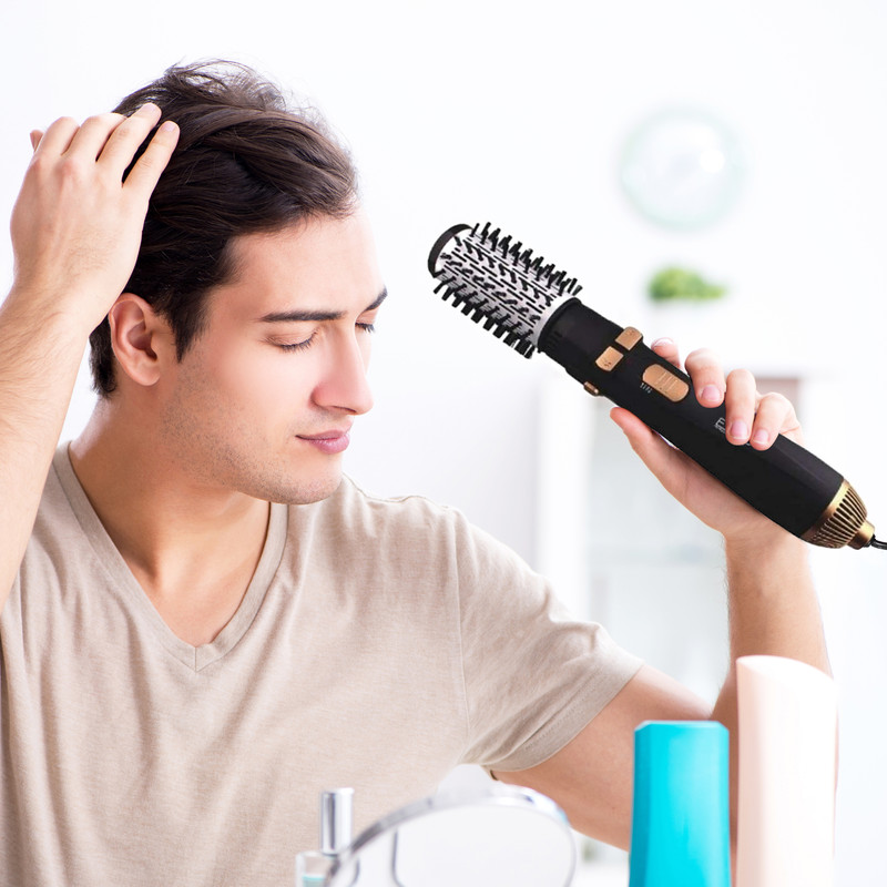 قیمت و خرید سشوار برس‌دار چرخشی حرفه‌ای انزو مدل EN-746، موتور AC با توان مصرفی 6600 وات، دارای ...