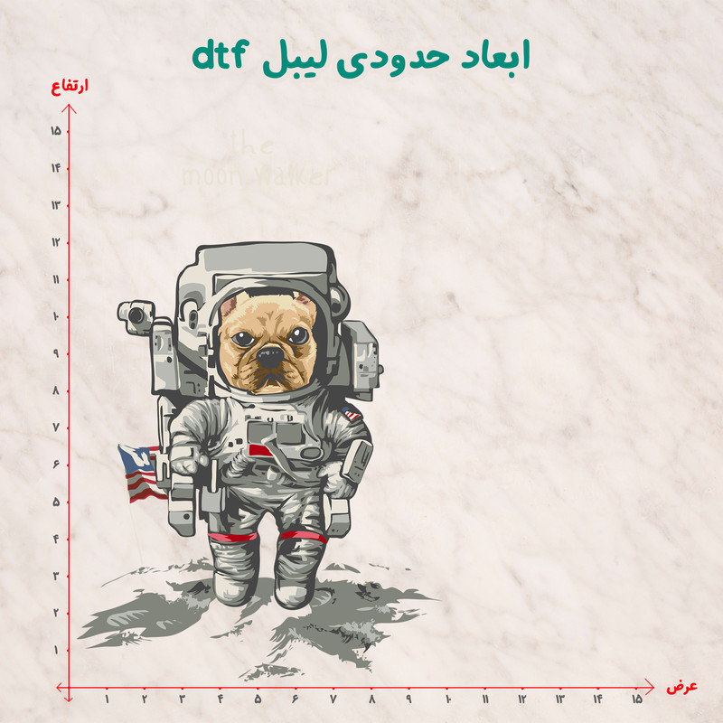 قیمت و خرید استیکر پارچه و لباس مدل dtf طرح تدی کد H15.130 مجموعه 12 عددی