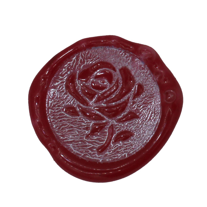 قیمت و خرید مهر و موم مدل طرح گل رز مجموعه 2 عددی