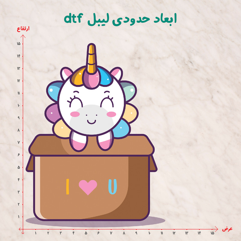 قیمت و خرید استیکر پارچه و لباس مدل dtf طرح یونیکورن کد H15.920 مجموعه 4 عددی