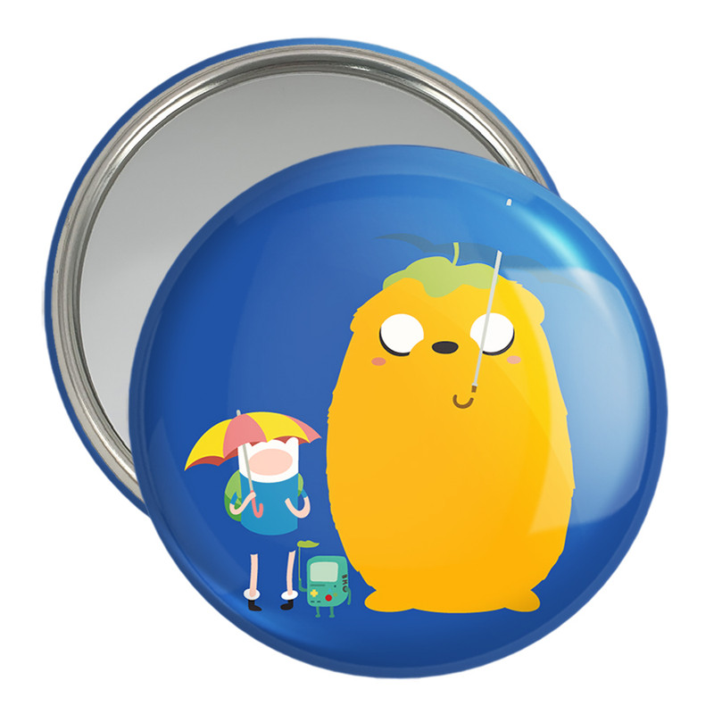 قیمت و خرید آینه جیبی خندالو مدل جیک و فین وقت ماجراجویی Adventure Time