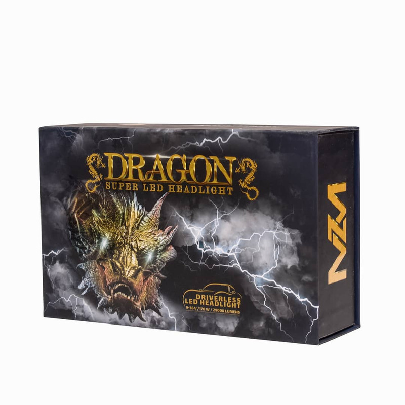 قیمت و خرید هدلایت ام زد ام مدل Dragon پایه H4 بسته دو عددی