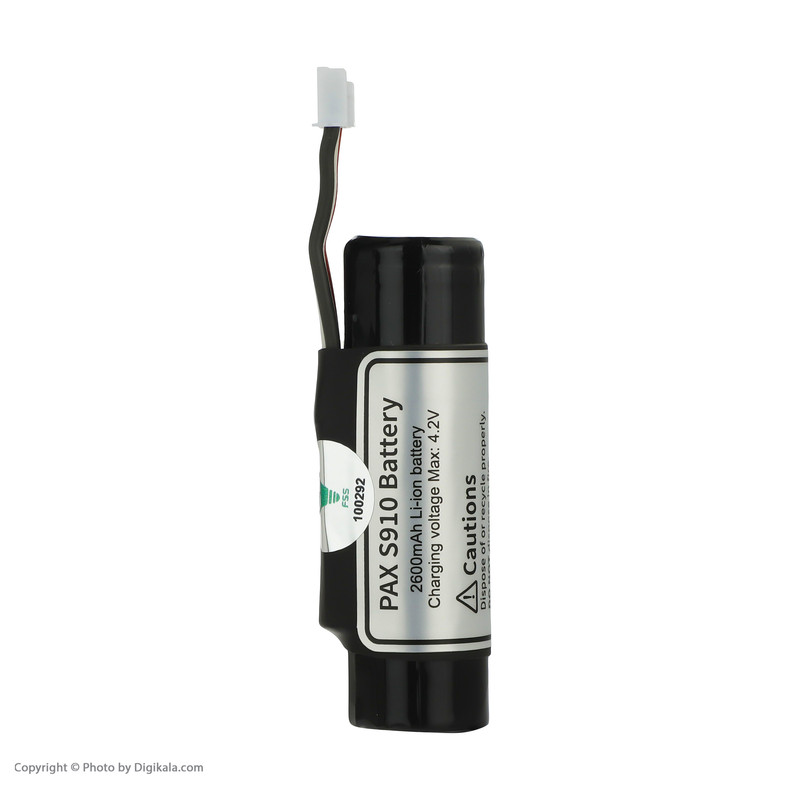قیمت و خرید باتری لیتیوم یون کد S910 ظرفیت 2600 میلی آمپر ساعت مناسب برای دستگاه کارتخوان پکس S910