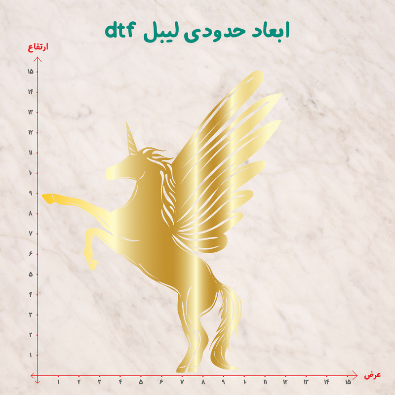 قیمت و خرید استیکر پارچه و لباس مدل dtf طرح یونیکورن کد H15.1124 مجموعه 4 عددی