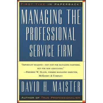 قیمت و خرید کتاب Managing The Professional Service Firm اثر David H ...