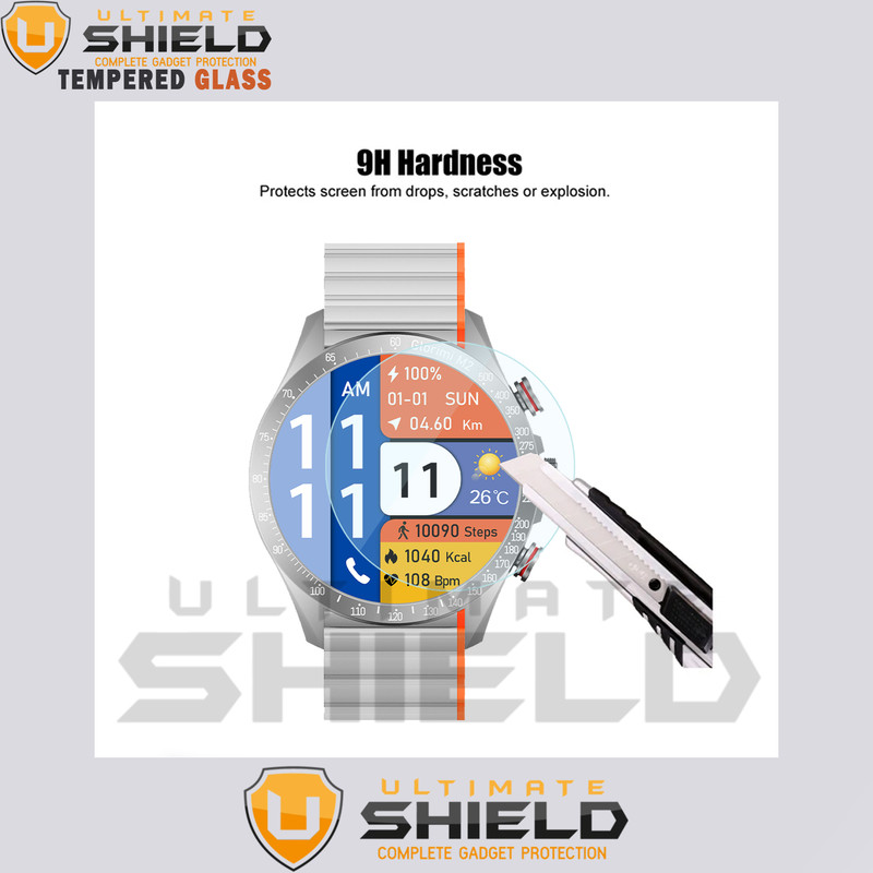 قیمت و خرید محافظ صفحه نمایش شیشه‌ای آلتیمیت شیلد مدل SH-UL مناسب برای ساعت هوشمند گلوریمی M2