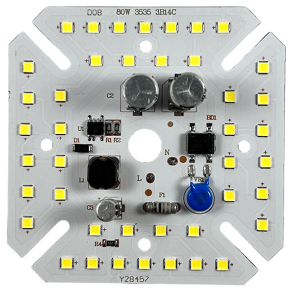 قیمت و خرید چیپ لامپ ال ای دی 80 وات مدل DOB-220V