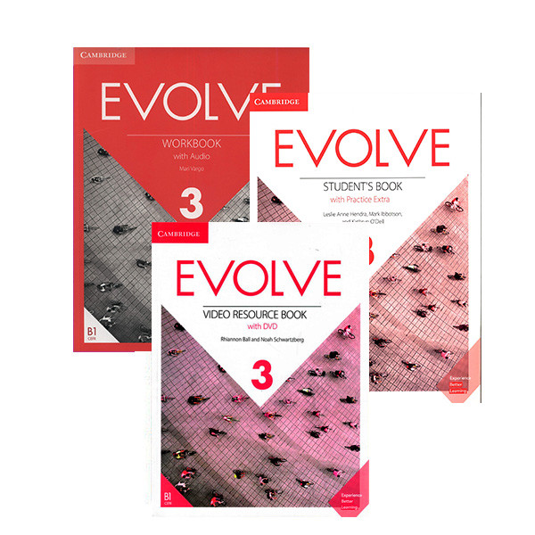 قیمت و خرید کتاب Evolve 3 و Video Resource Book Evolve 3 اثر Leslie Anne Hendra و Mark Ibboston ...