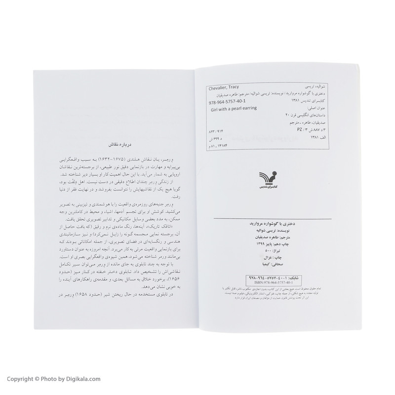 قیمت و خرید کتاب دختری با گوشواره مروارید اثر تریسی شوالیه انتشارات