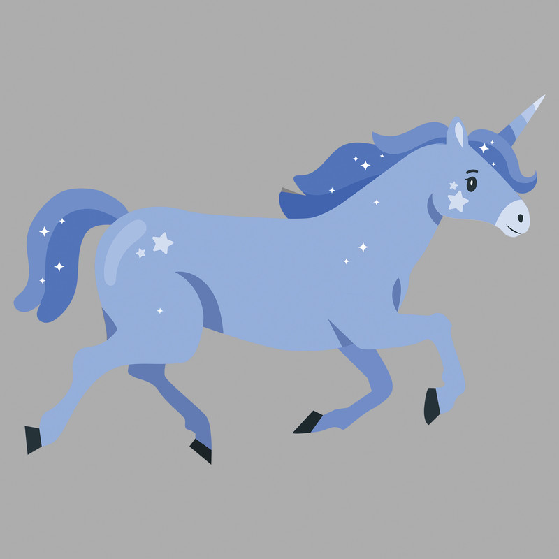 قیمت و خرید استیکر پارچه و لباس مدل dtf طرح یونیکورن کد H20.317 مجموعه 3 عددی