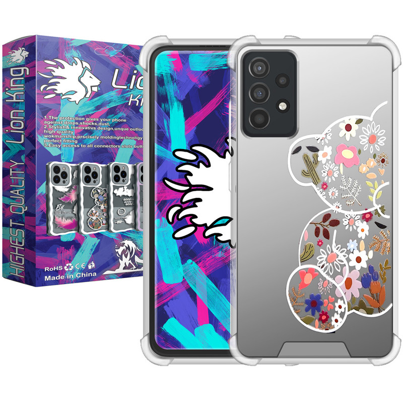 مشخصات، قیمت و خرید کاور لاین کینگ مدل آینه ایی نشکن طرح خرس مناسب برای ...