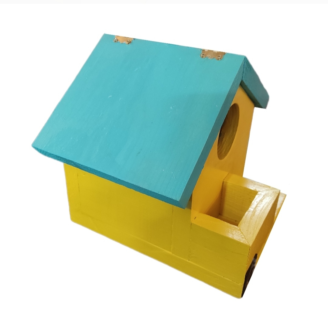 ⭐️ خرید اینترنتی لانه پرنده مدل چوبی کد 700 (1403) - فروشگاه دیگسون ⭐️