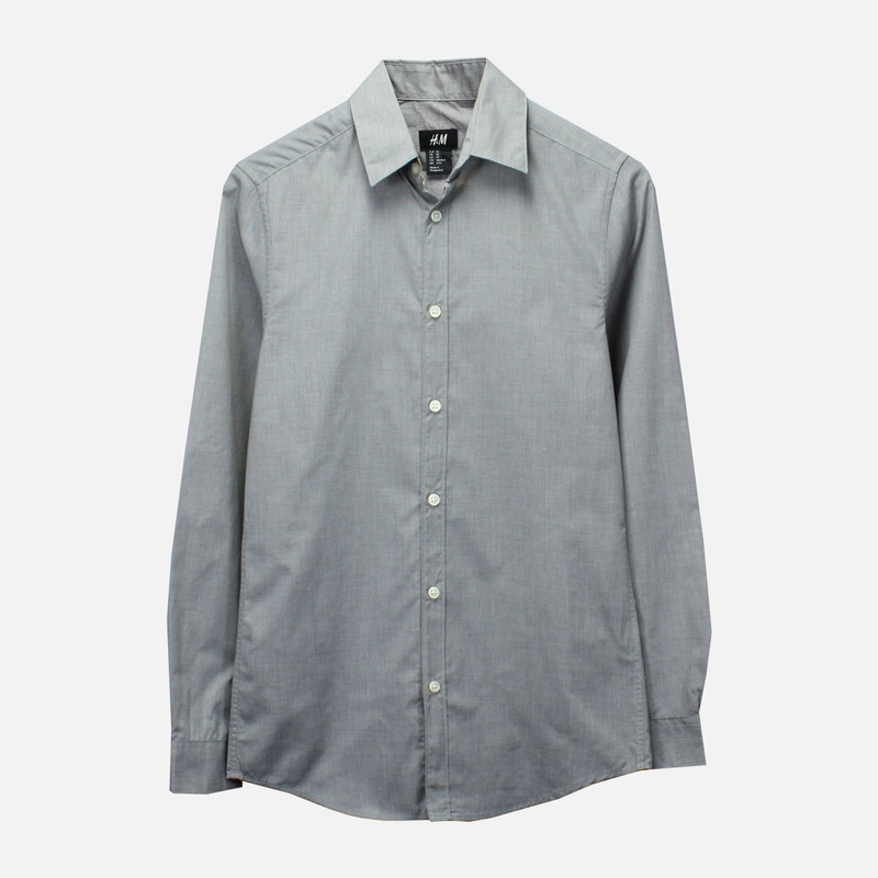 قیمت و خرید پیراهن آستین بلند مردانه اچ اند ام مدل GR-CA42271