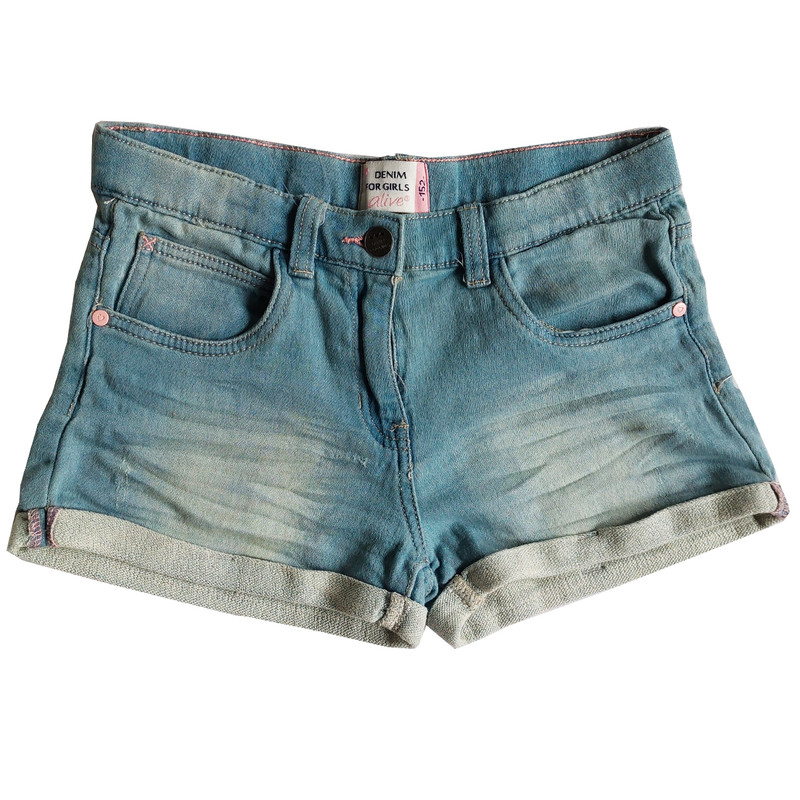 قیمت و خرید شلوارک جین دخترانه الایو مدل ژاپدار اسمار