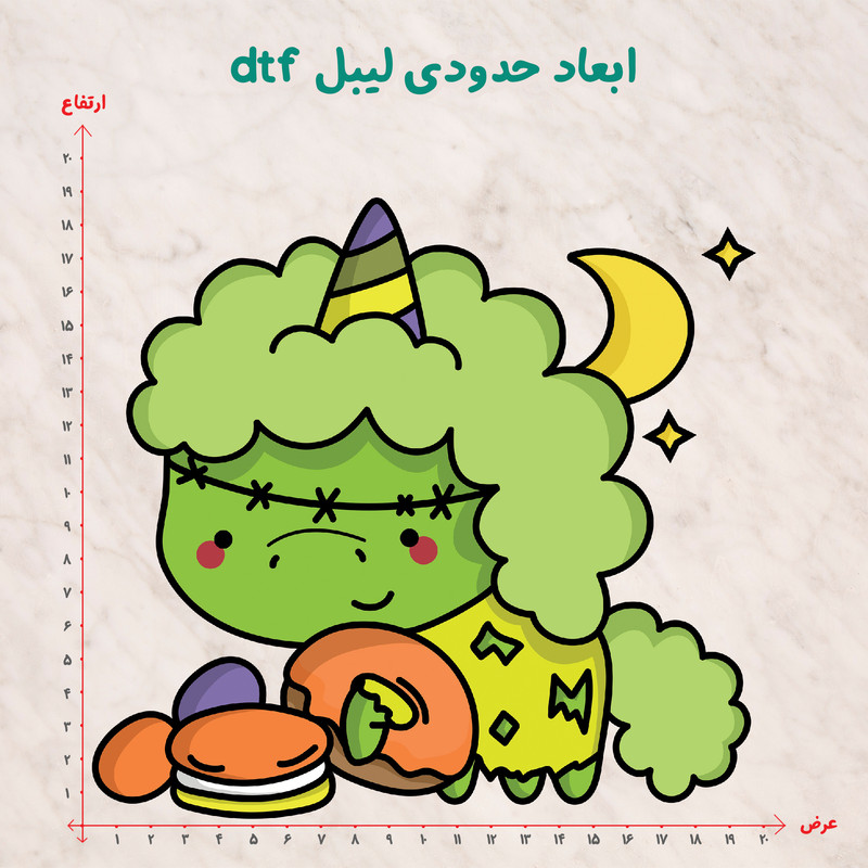 قیمت و خرید استیکر پارچه و لباس مدل dtf طرح یونیکورن کد H20.586 مجموعه 3 عددی