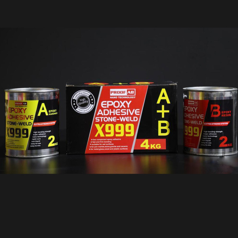 قیمت و خرید چسب سنگ اپوکسی پروفاب مدل X999 وزن 4 کیلوگرم