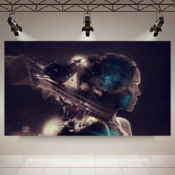 قیمت و خرید تابلو شاسی طرح فانتزی مدل Art کد AR8040