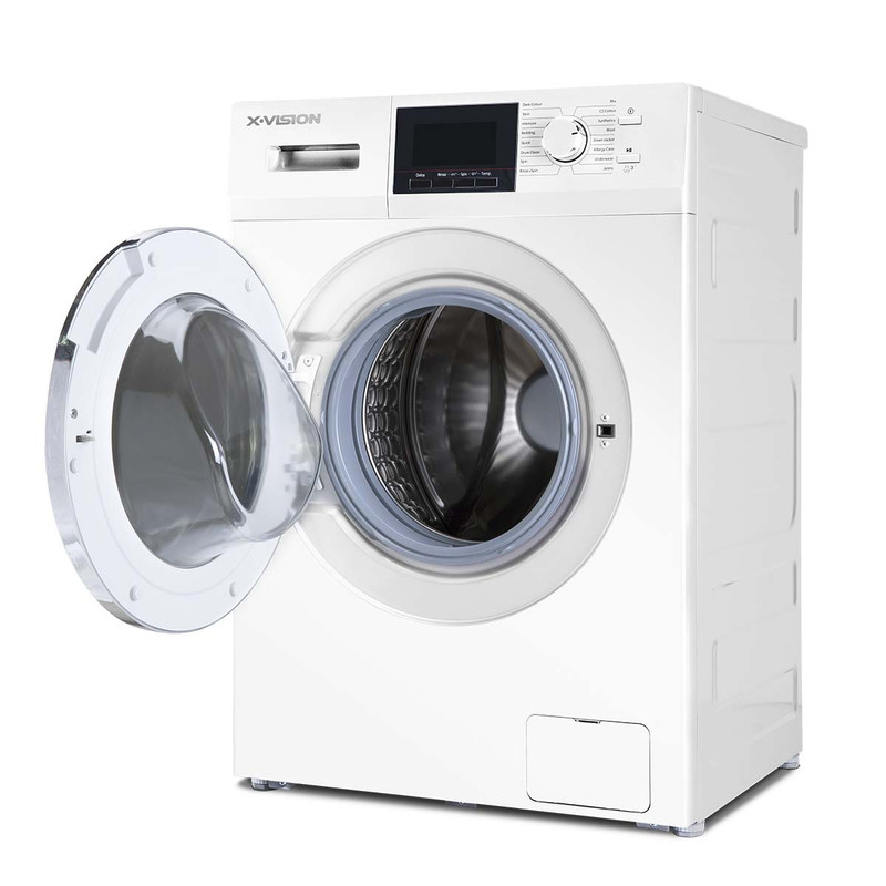 قیمت و خرید ماشین لباسشویی ایکس ویژن مدل TM94-AWBL/ASBL ظرفیت 9 کیلوگرم