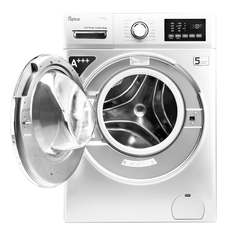 قیمت و خرید ماشین لباسشویی 8 کیلوگرم اتوماتیک جی پلاس مدل GWM-M822T
