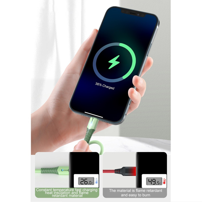 قیمت و خرید کابل تبدیل USB به لایتنینگ مدل Ultra Speed طول 2 متر