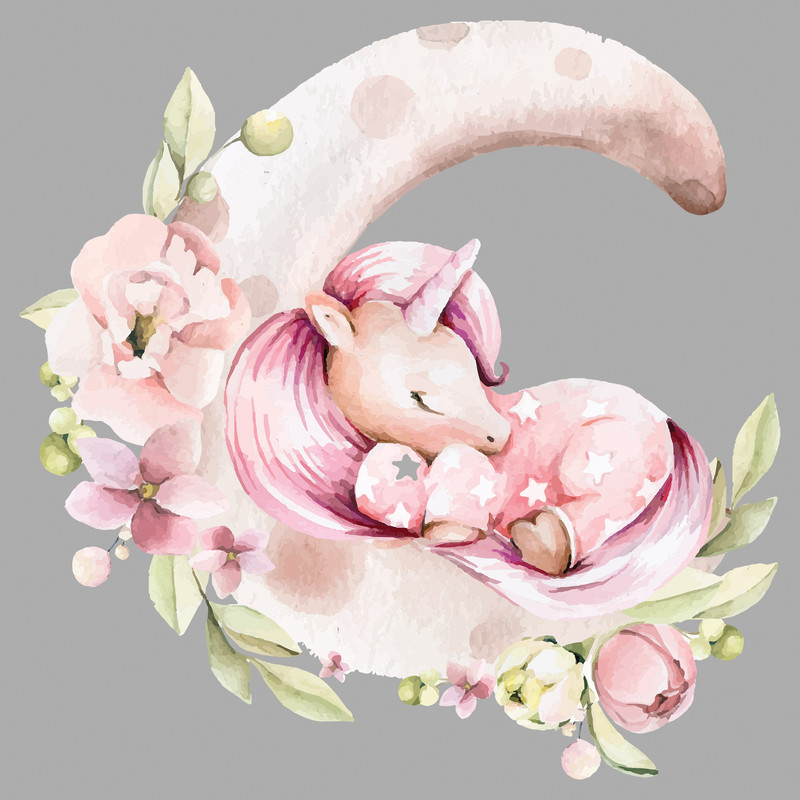 مشخصات، قیمت و خرید استیکر پارچه و لباس مدل dtf طرح یونیکورن کد H20.491 مجموعه 3 عددی | دیجی‌کالا