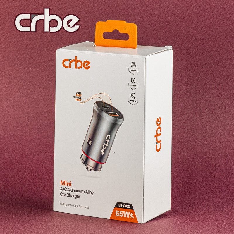 قیمت و خرید شارژر فندکی کربی مدل BE-G103 55W