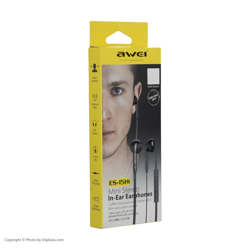 قیمت و خرید هندزفری اوی مدل ES-15Hi