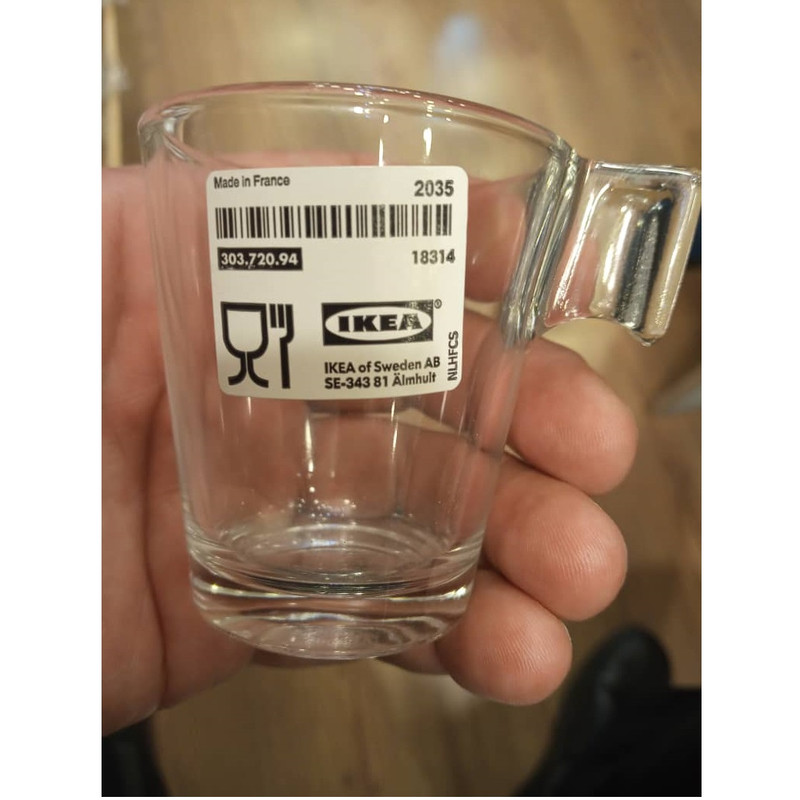 قیمت و خرید فنجان ایکیا مدل قهوه خوری gottfinnand