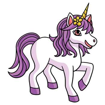 قیمت و خرید استیکر پارچه و لباس مدل dtf طرح یونیکورن کد H15.1011 مجموعه 4 عددی