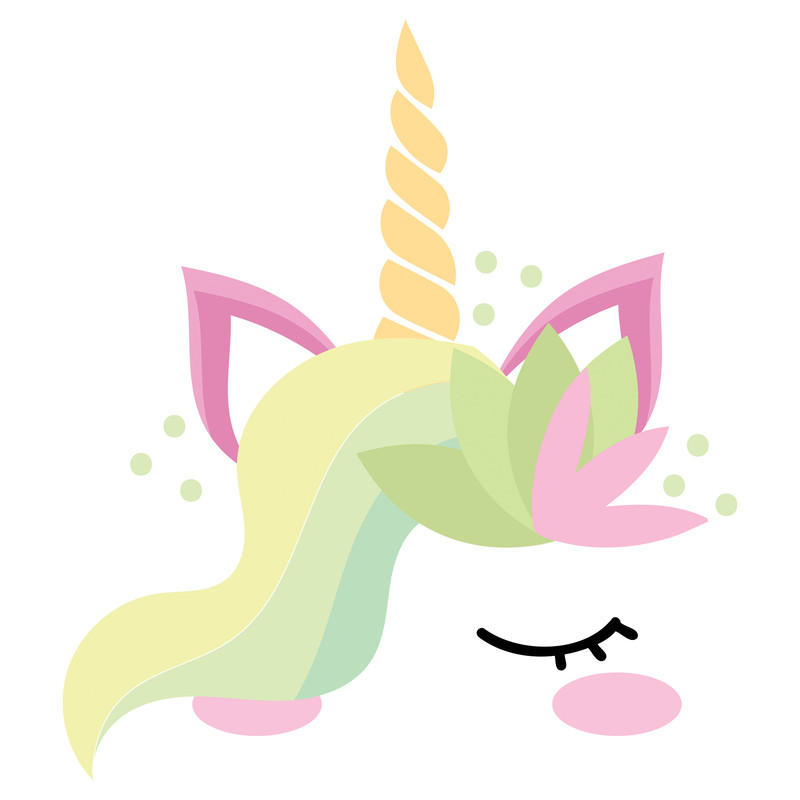 قیمت و خرید استیکر پارچه و لباس مدل dtf طرح یونیکورن کد H15.120 مجموعه 4 عددی