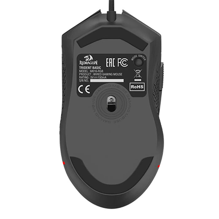 قیمت و خرید ماوس سیمی گیمینگ ردراگون مدل TRIDENT BASIC M616