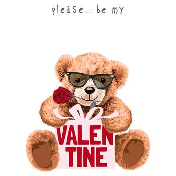 قیمت و خرید استیکر پارچه و لباس مدل dtf طرح تدی کد H20.168 مجموعه 3 عددی