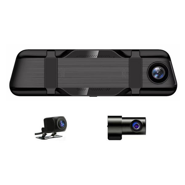 قیمت و خرید دوربین فیلم برداری ثبت وقایع خودرو مدل آینه‌ای لمسی RoadLens-WS8