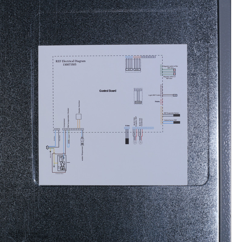 قیمت و خرید یخچال و فریزر دوقلو 28 فوت هیمالیا مدل آلفا NF280a-NR440a