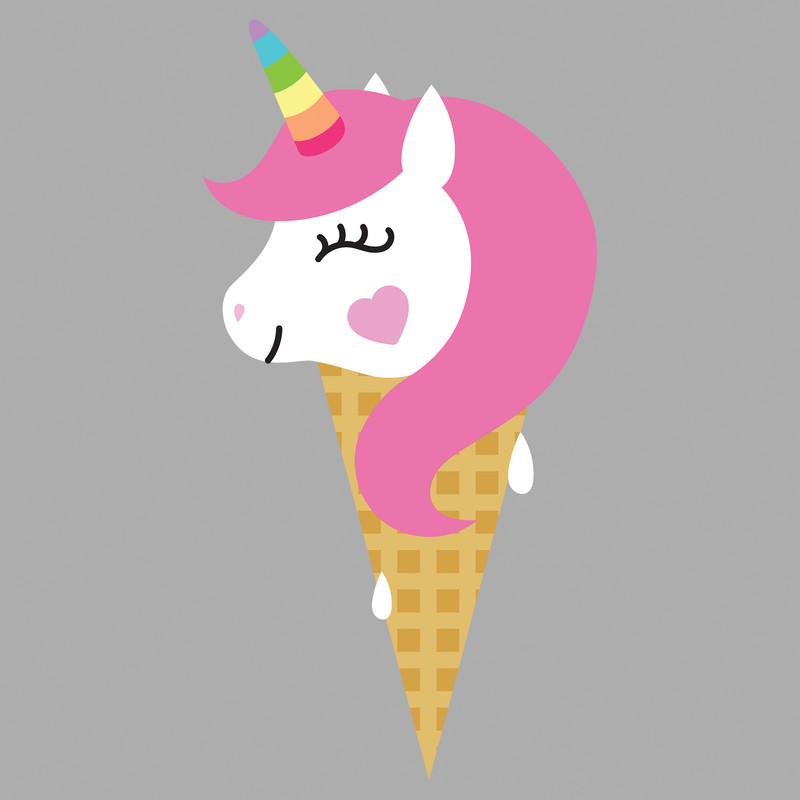 قیمت و خرید استیکر پارچه و لباس مدل dtf طرح یونیکورن کد H20.261 مجموعه 3 عددی