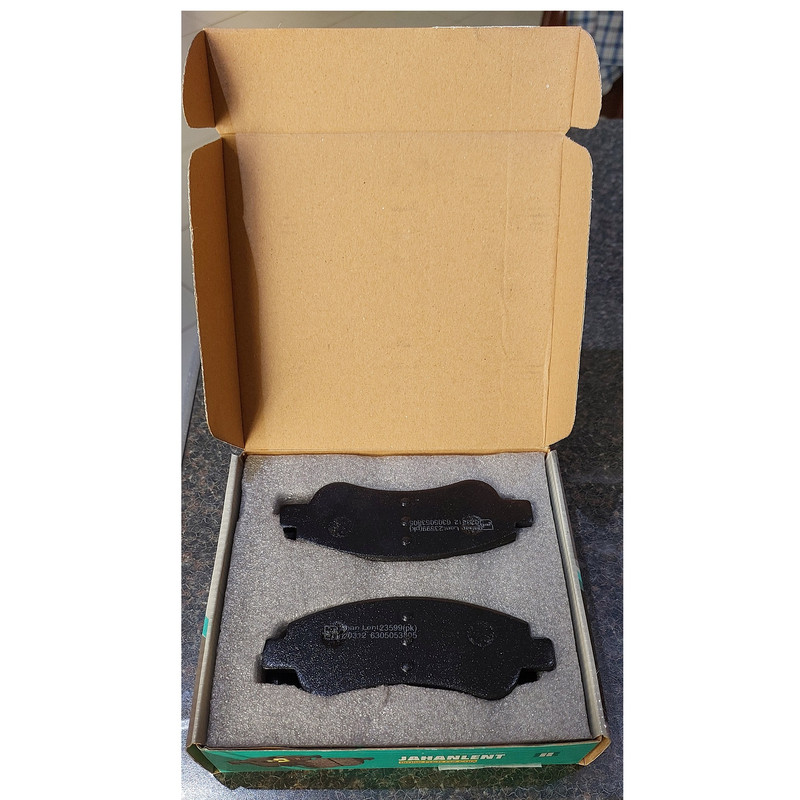 قیمت و خرید لنت ترمز جلو جهان لنت کاشان کد23599 مناسب برای پژو 206 تیپ 5