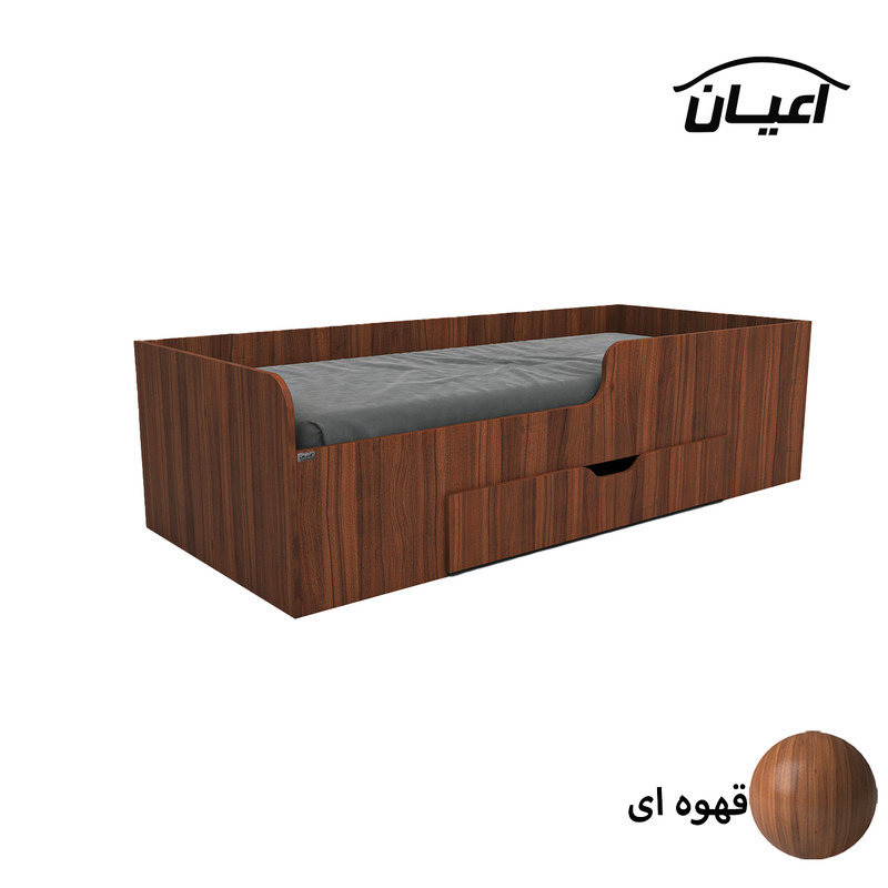 قیمت و خرید تخت خواب اعیان مدل FH610 سایز 80x180 سانتی متر