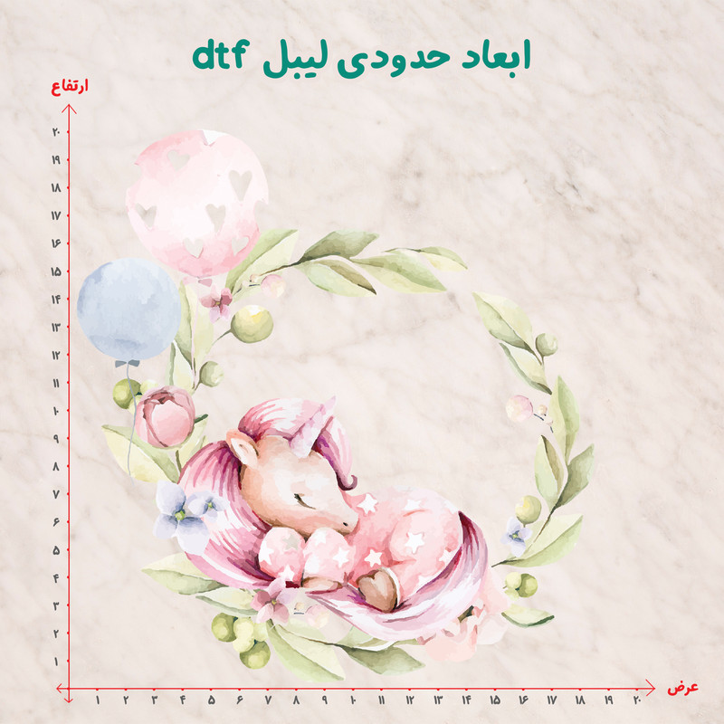 قیمت و خرید استیکر پارچه و لباس مدل dtf طرح یونیکورن کد H20.490 مجموعه 3 عددی