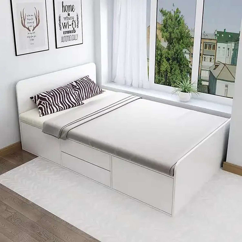 قیمت و خرید تخت خواب تک نفره مدل باکس دار شاهد سایز 90×200 سانتی متر