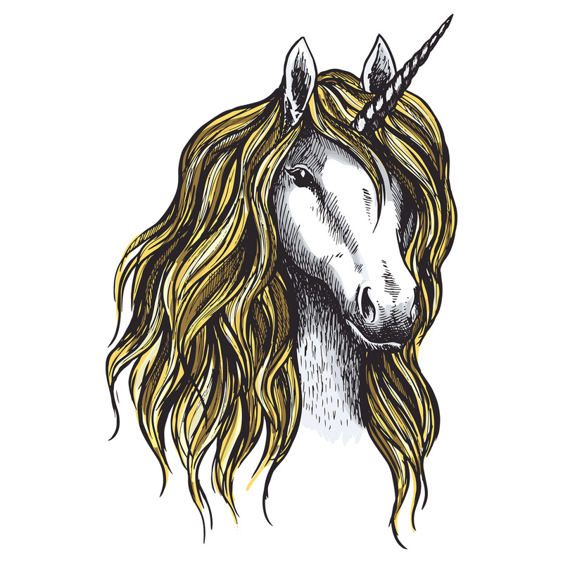 مشخصات، قیمت و خرید استیکر پارچه و لباس مدل dtf طرح یونیکورن کد H20.312 مجموعه 6 عددی | دیجی‌کالا