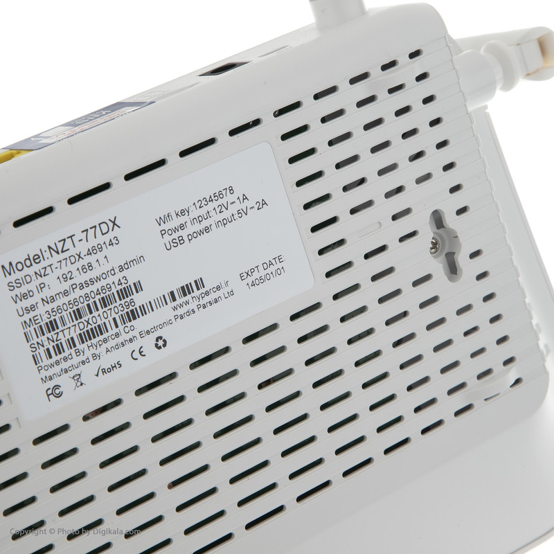 قیمت و خرید مودم 4G LTE نزتک مدل NZT-77DX