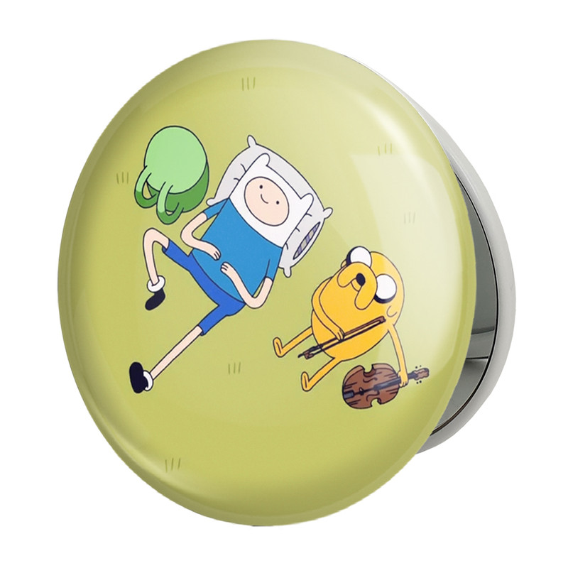 قیمت و خرید آینه جیبی خندالو طرح جیک و فین وقت ماجراجویی Adventure Time