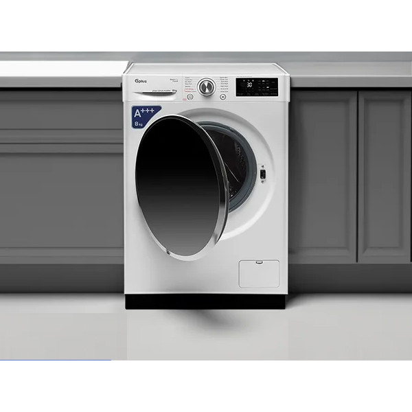 قیمت و خرید ماشین لباسشویی جی پلاس مدل GWM-P880W ظرفیت 8 کیلوگرم