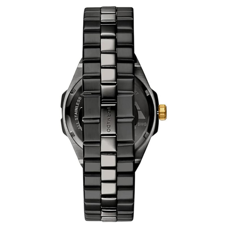 قیمت و خرید ساعت مچی عقربه‌ای مردانه تورنادو مدل T8007B-BBBBK